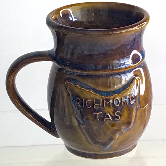 Dining | Handthrown Earthware Pottery Coffee Mug From Richmond Tasmania ...